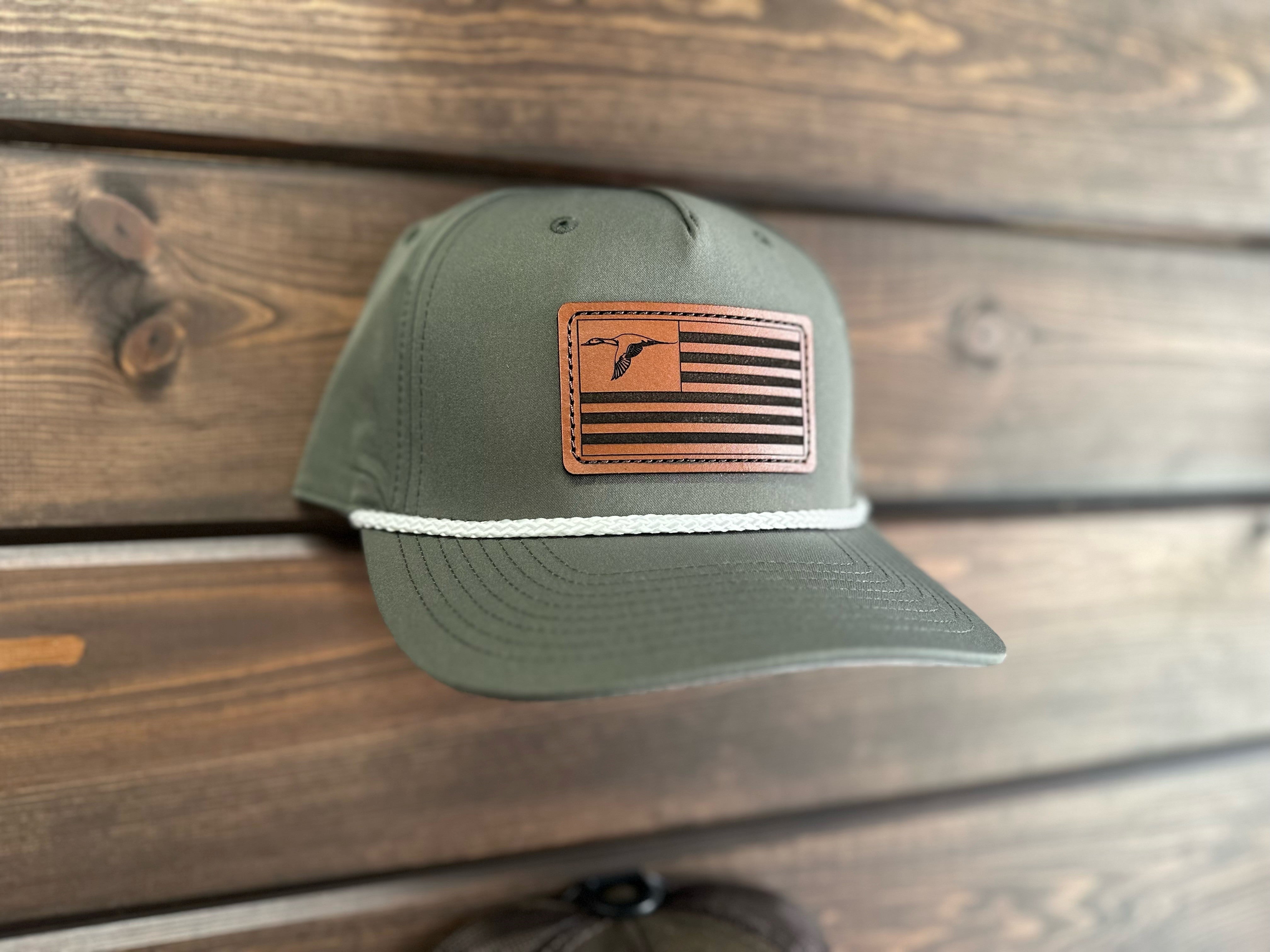 Patriotic Green Five Pannel Rope Hat – Southern Delta Outfitters